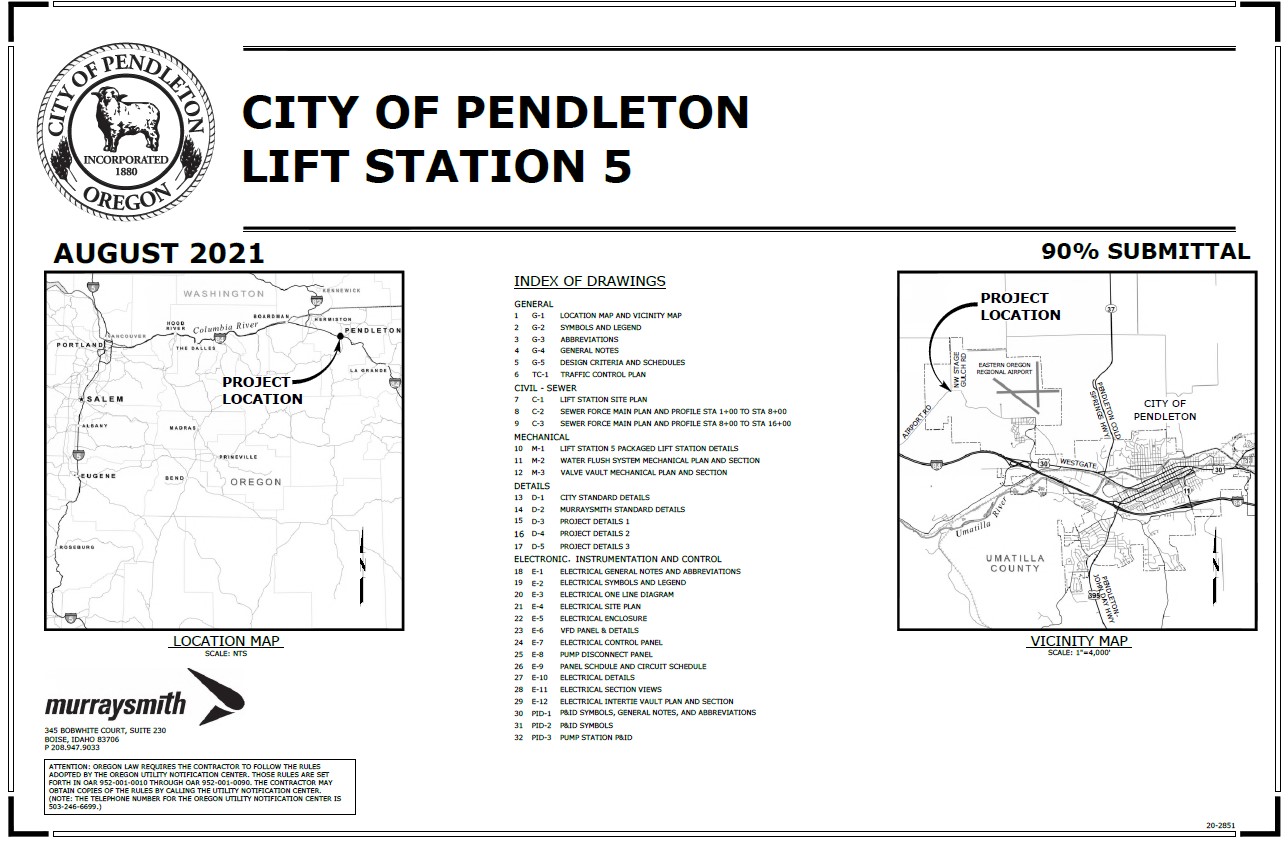 Wastewater | Pendleton Projects